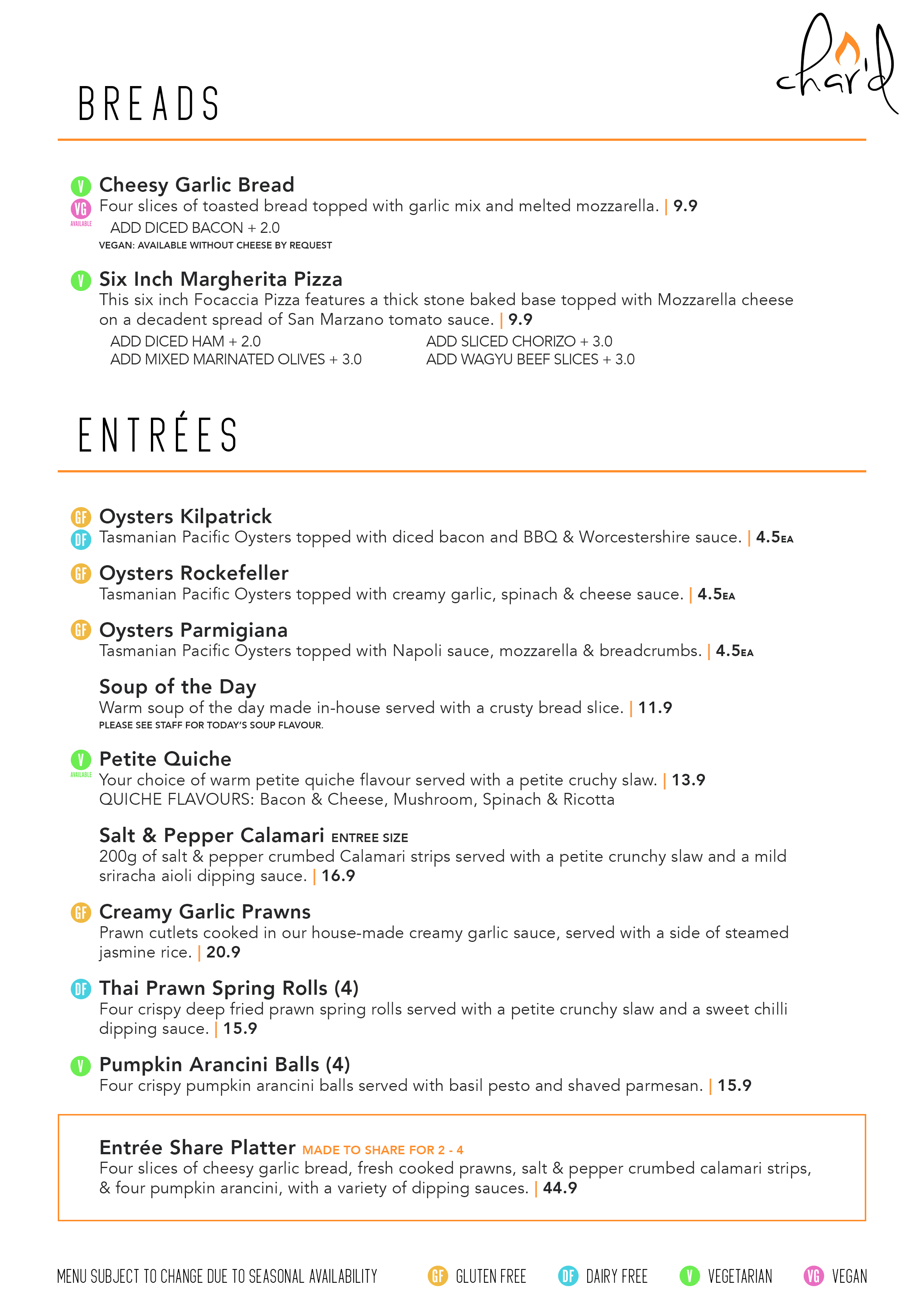 PA Hotel Ipswich | Delicious menu for every budget