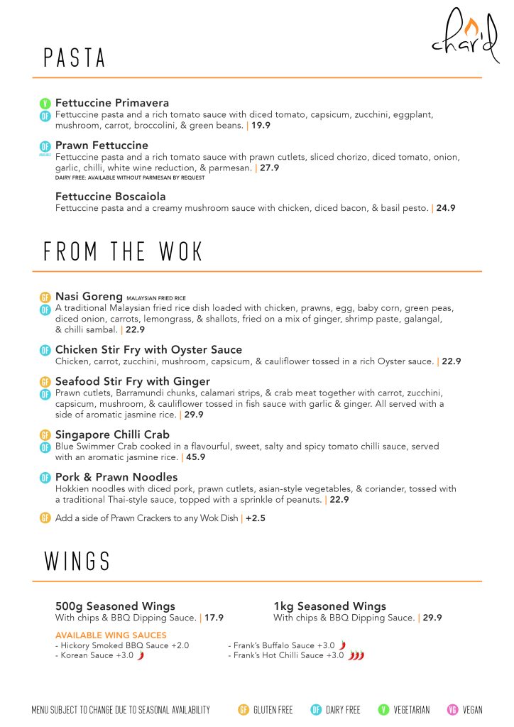 PA Hotel Ipswich | Delicious menu for every budget