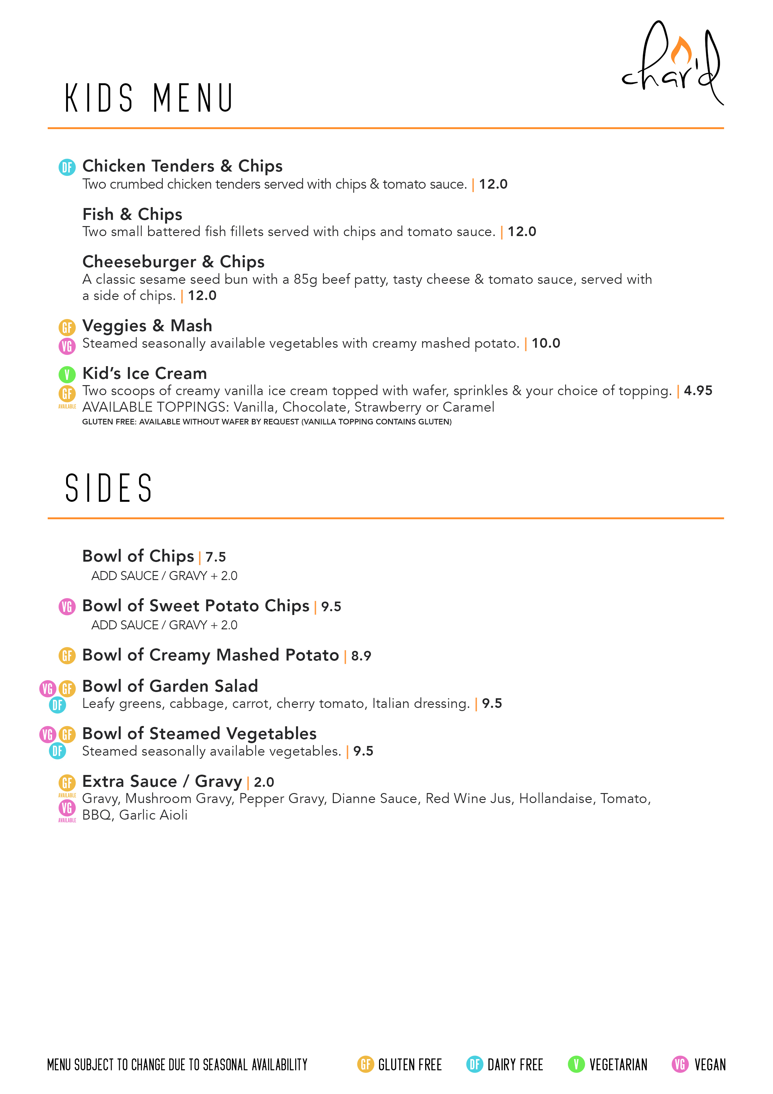The PA Hotel Ipswich | Award-Winning Char'd Menu supporting local farms
